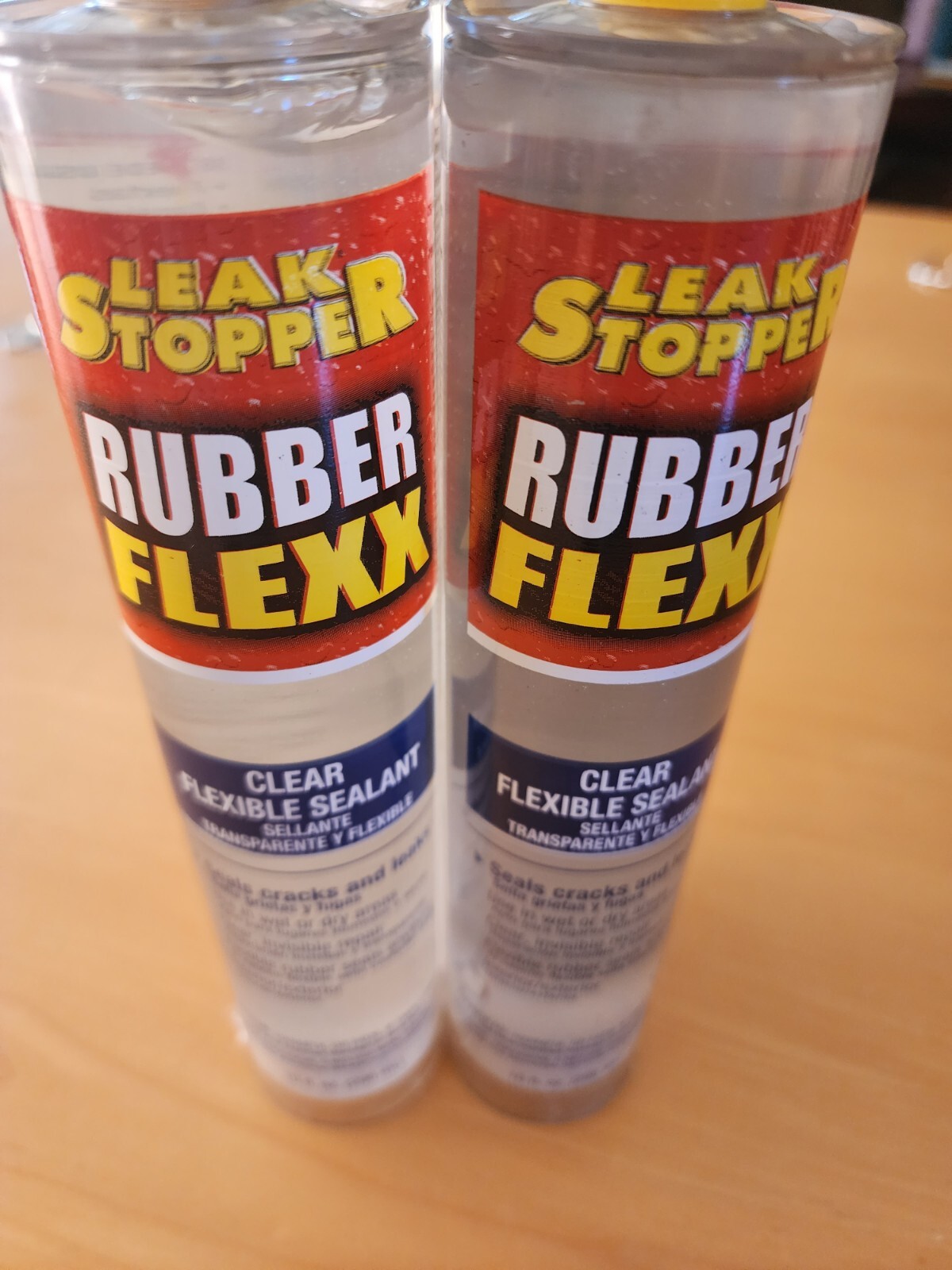 (4 Packs) Gardner 0309-GA Crystal Clear Leak Stopper Rubber Flexx ...