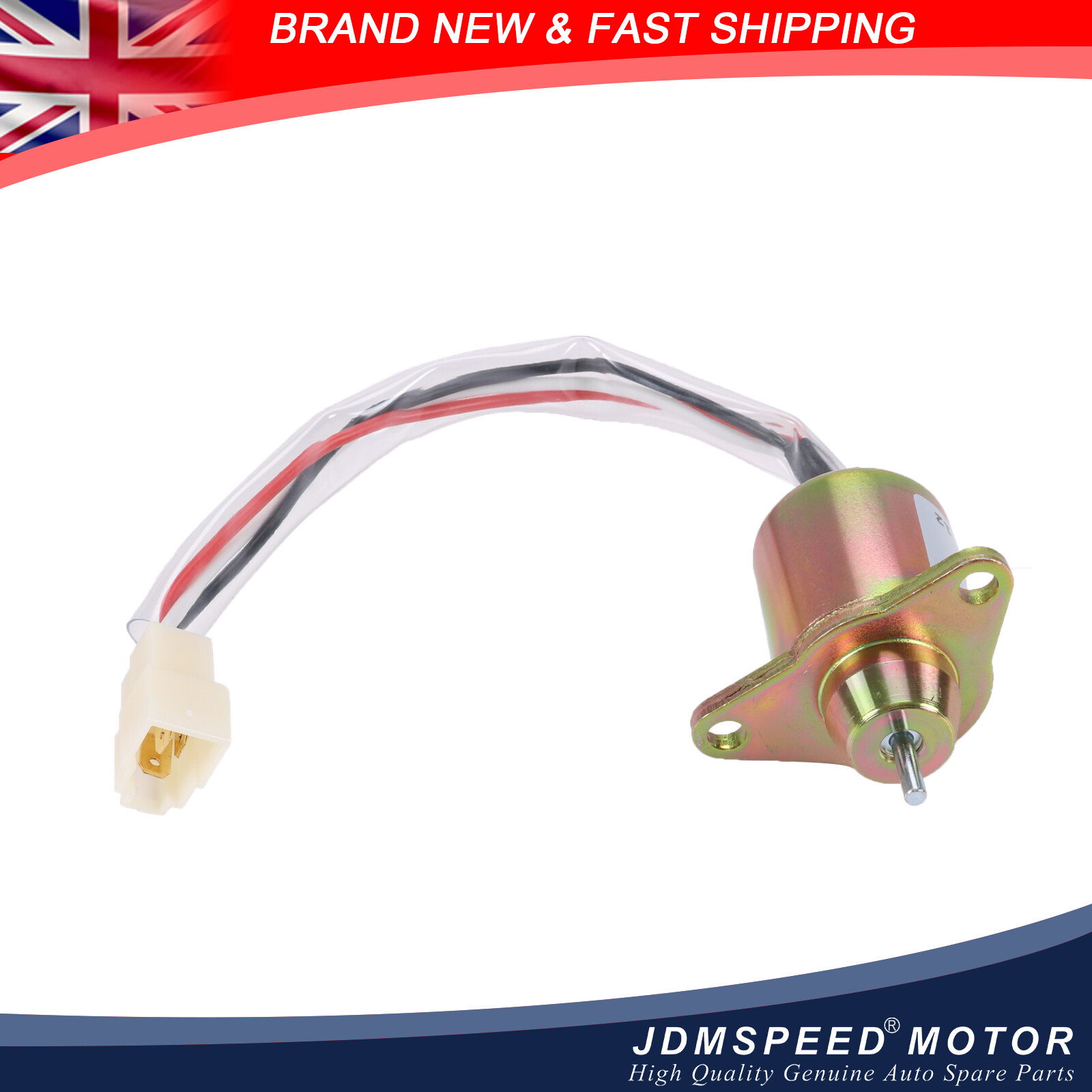 Diesel stop control Solenoid Valve For Yanmar 1503ES-12S5SUC5S 119653 ...