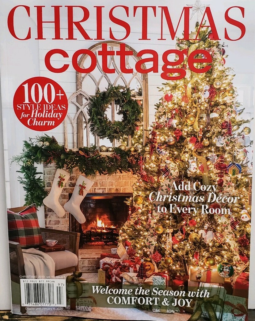 The Cottage Journal Christmas Cottage 2019 Cozy Decor FREE SHIPPING CB ...