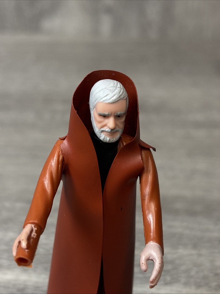 Vintage 1977 Star Wars Obi Wan Ben Kenobi 3 3/4" Action Figure GMFGI ...