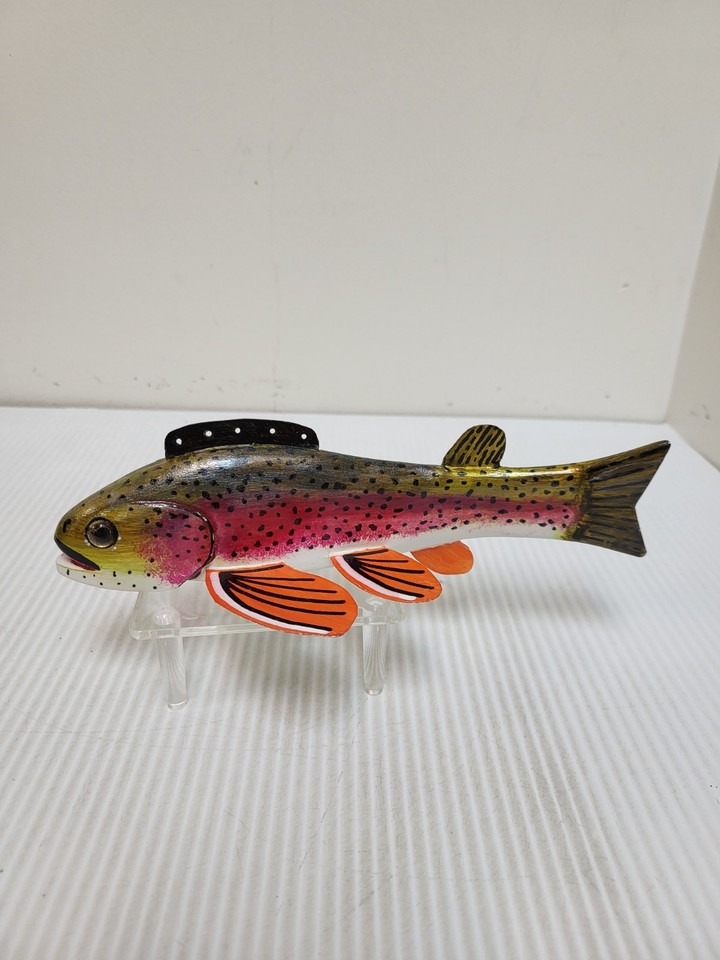 Fish Decoy Scott Buckmaster Cadillac Michigan 2024 | eBay