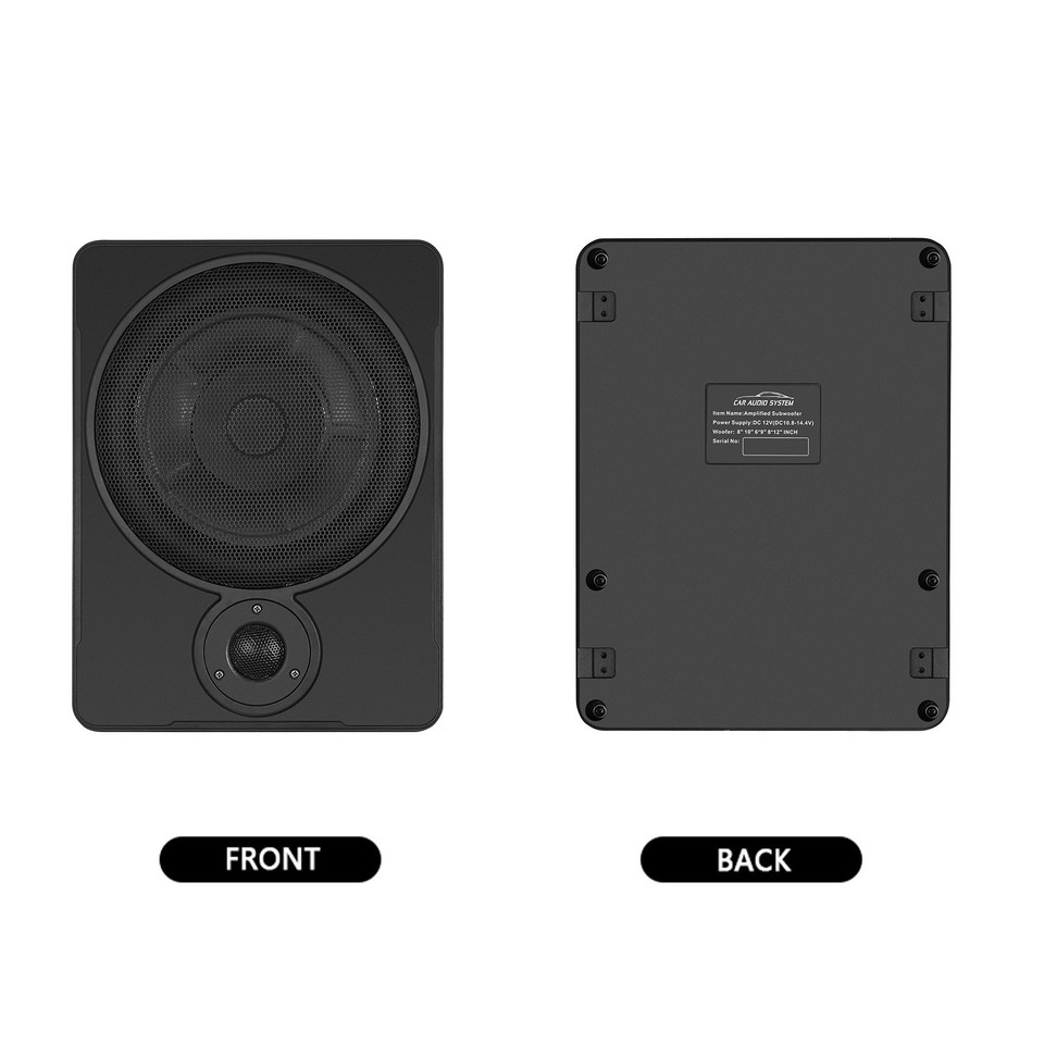 1500 Watt Bass Subwoofer Under Seat Sub Woofer Speaker Stereo Car ...