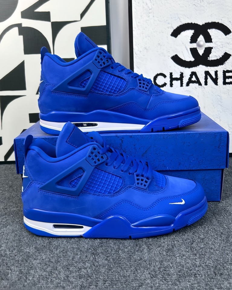 New Air Jordan 4 Retro OG SP Nigel Sylvester Black Brick By Brick Men ...