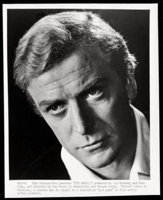 THE MAGUS Original Movie Press Photo Michael Caine Portrait Horror ...