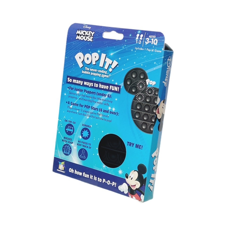 Disney Mickey Mouse PopIt Fidget Toy – New in Original Packaging – Free ...