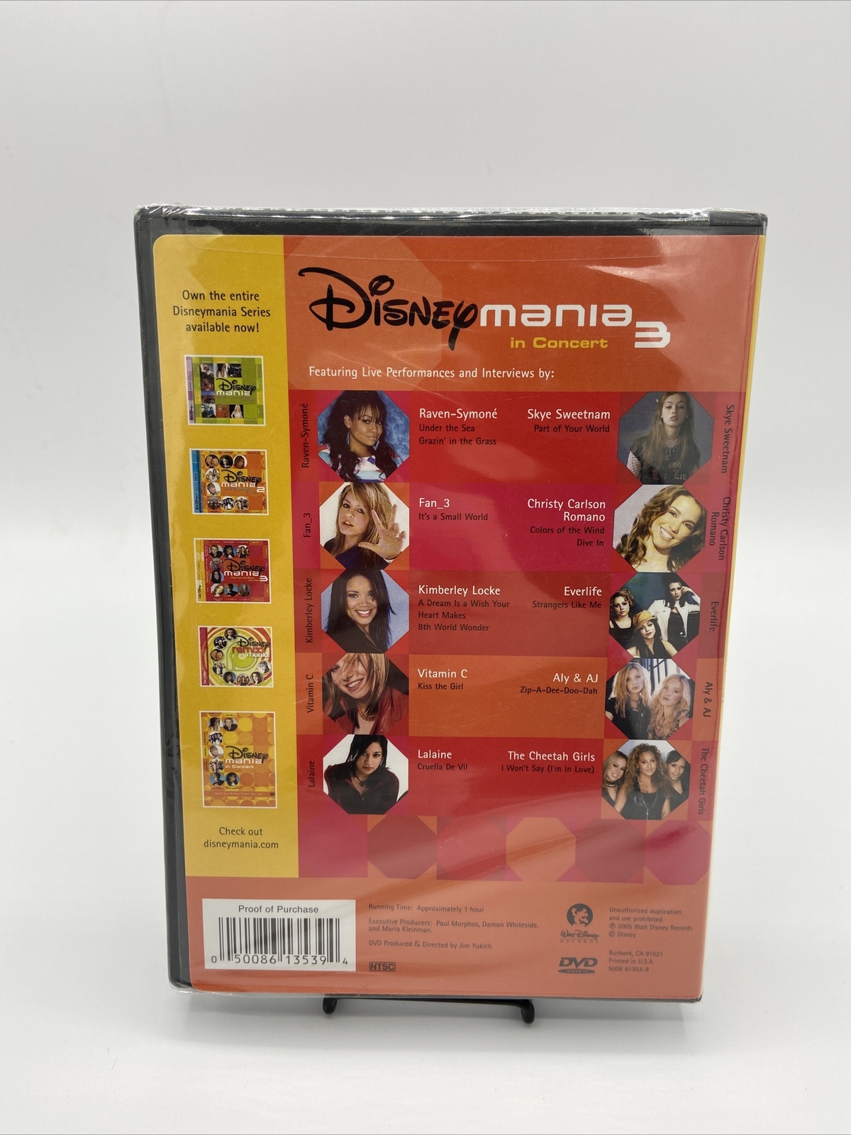 Disneymania+3+In+Concert+%28DVD%2C+2005%29 for sale online | eBay