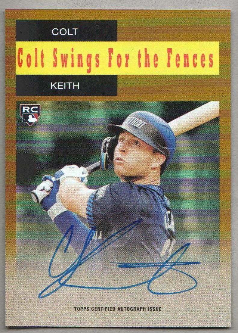 2024 Topps Archives - 1958 Topps TV Westerns Autographs Colt Keith ...