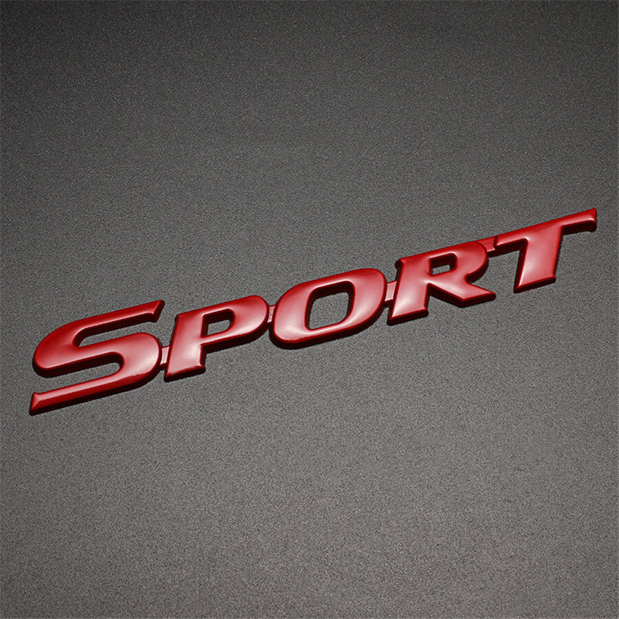 Sport Logo Sticker Racing Emblem Badge Decal Metal For Car Trunk ...