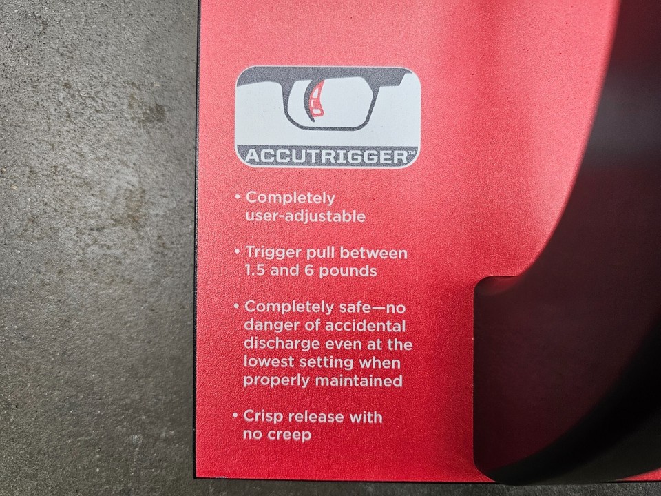 Demo Savage Arms Accutrigger Display | Functional and Comes with ...