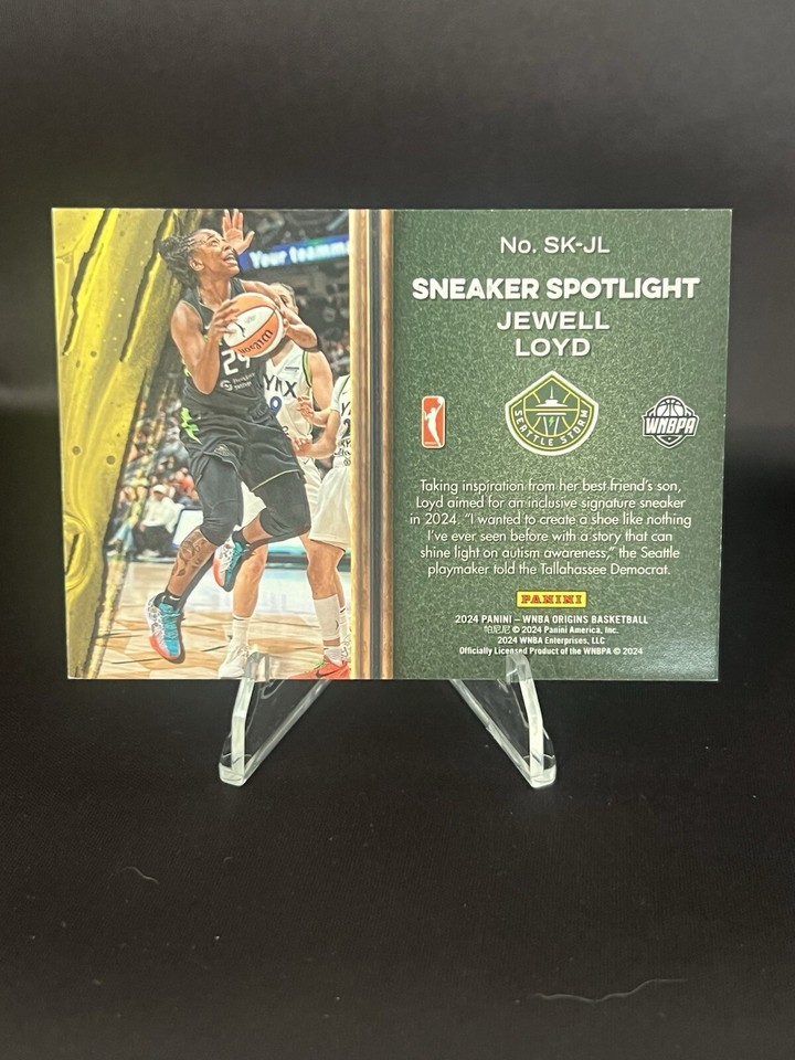 Jewell Loyd 2024 Panini Origins Sneaker Spotlight SP Insert | eBay