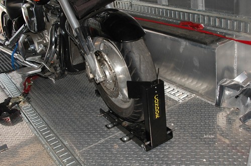 Condor Trailer Only Motorcycle Simple Chock SC-2000/Motorcycle Wheel ...