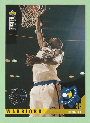 1995-96 Collector's Choice Player's Club #329 Joe Smith Scouting Report ...