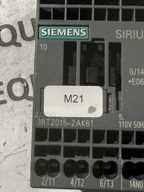 Siemens Contractor 3rt2015-2ak61 AG De 92220 for sale online | eBay