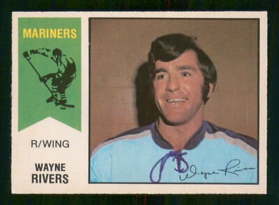 WAYNE RIVERS 1974-75 O-PEE-CHEE WHA 74-75 NO 13 EXMINT+ 58943 | eBay