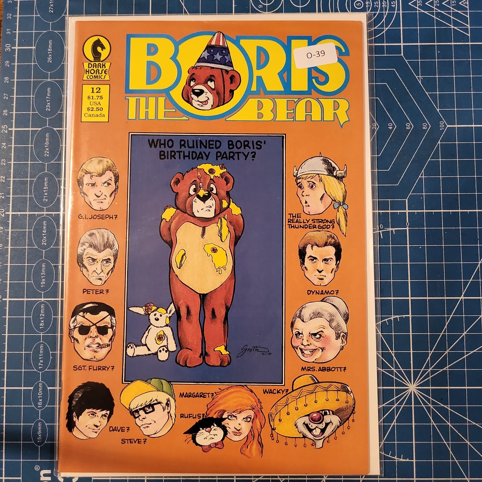 BORIS THE BEAR #12 8.0+ DARK HORSE COMIC BOOK O-39 | eBay