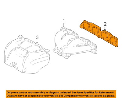 GM OEM Exhaust-Manifold Gasket 12627072 | eBay