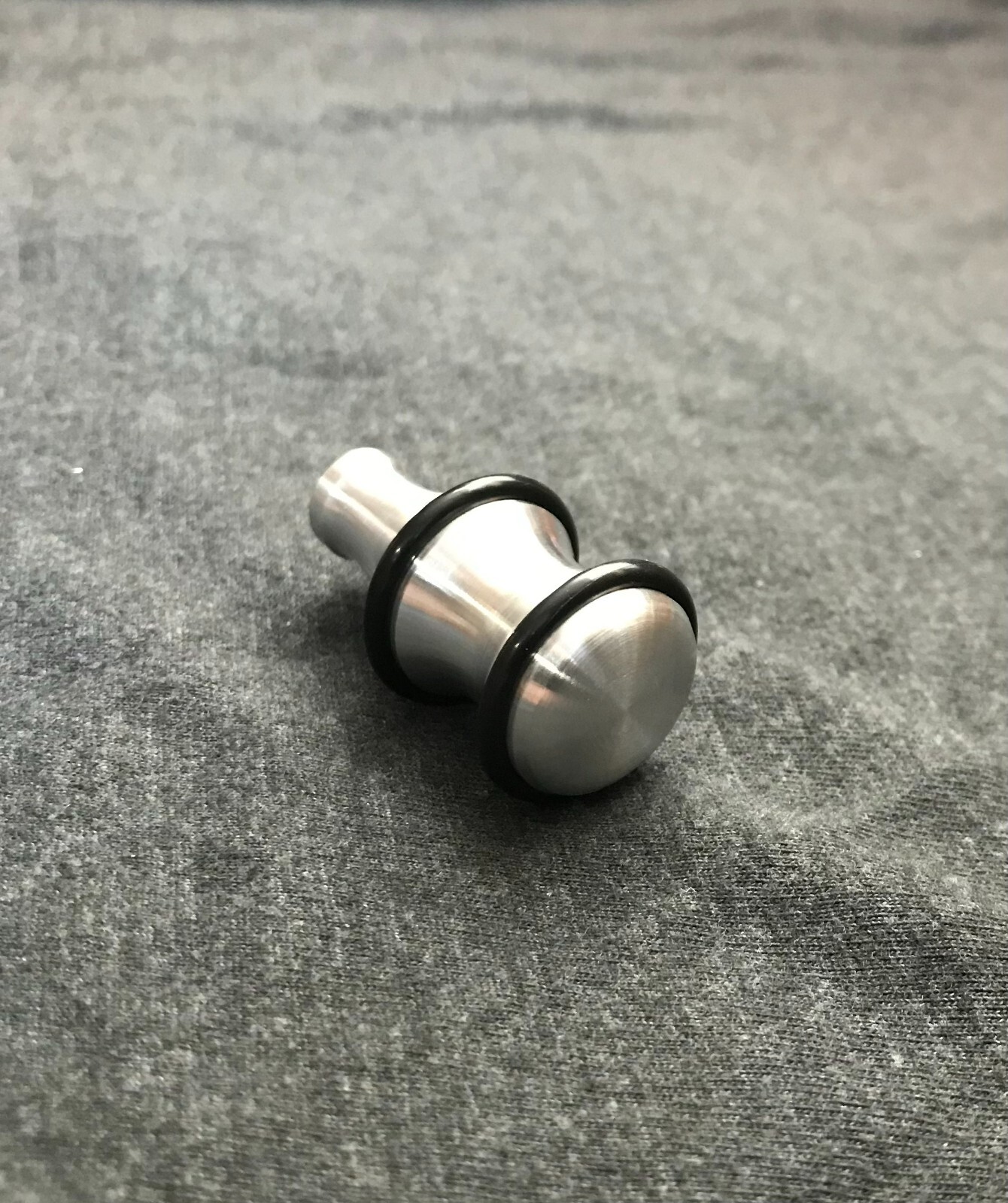 ZP Threaded Bolt Knob, 6061 Aluminum, O-Ring, M6x1.0, .750 Dia. 1.55 ...