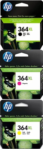 Genuine HP 364 Black Magenta Yellow xl Ink Cartridges No boxes | eBay UK