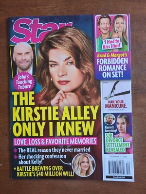 Star Magazine December 26, 2022 The Kristie Alley Only I Knew RP | eBay