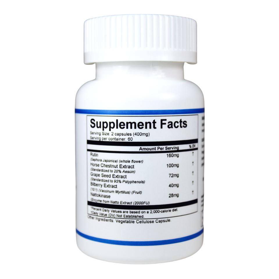 VEIN SUPPLEMENT, 120 Capsule, Clean Vein and Arteries, Flexibility ...