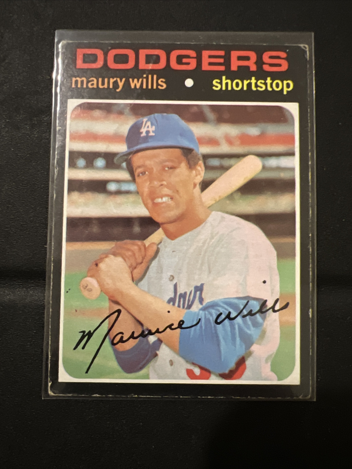 1971 Topps Baseball Card #385 Maury Wills - Low To Mid Grade - G/VG! | eBay