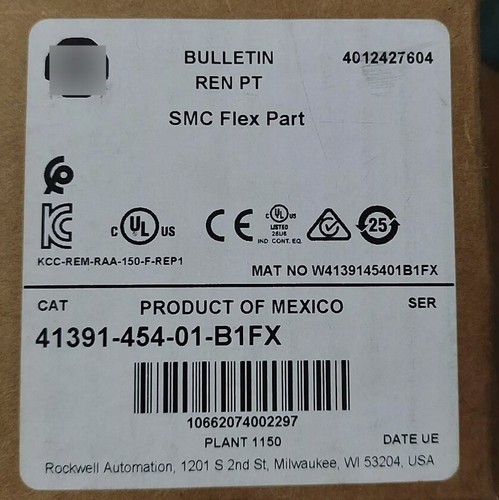 New Genuine New In Box Allen-Bradley 41391-454-01-B1FX Free Shipping | eBay