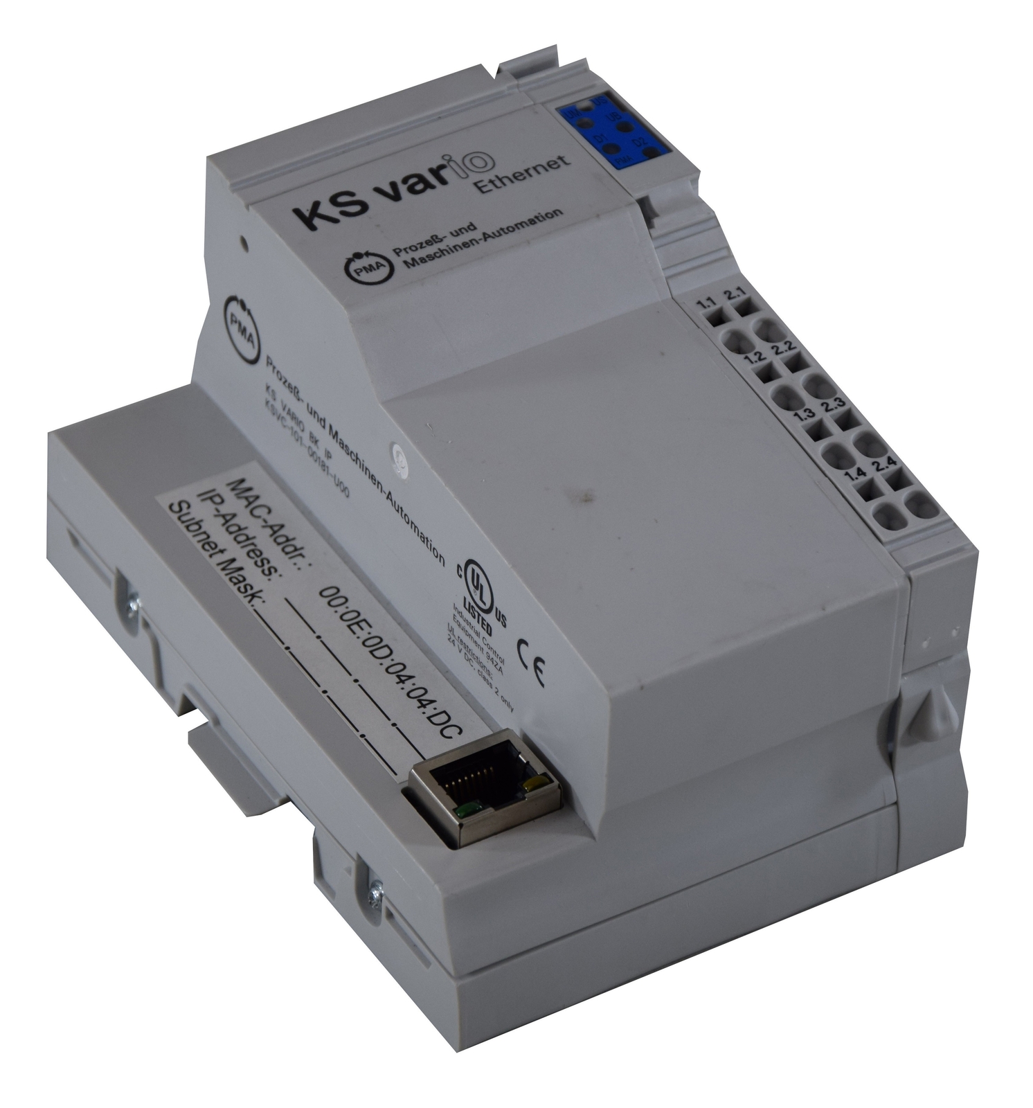 KS VARIO KSVC - 101-00181-u00 Terminal Modul Ethernet IP-Bus | eBay