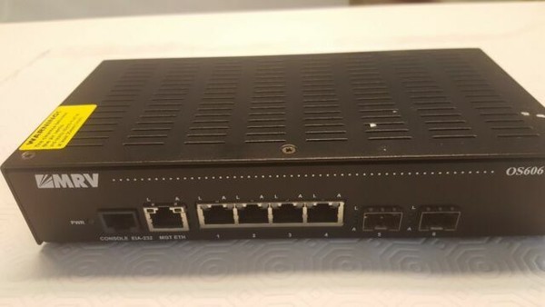 MRV OptiSwitch 606 Network Interface Device OS606 for sale online | eBay