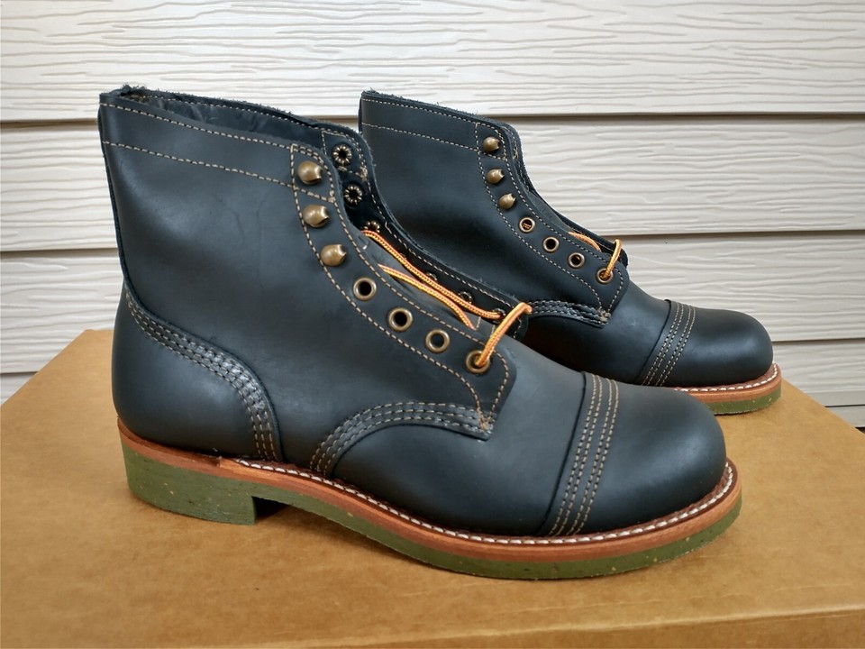 Red Wing 4331 Iron Ranger Black Harness. 7D. Brand New in Box. Euro ...