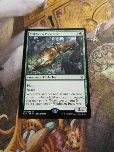 Wildborn Preserver MTG Throne Of Eldraine - Played - | eBay