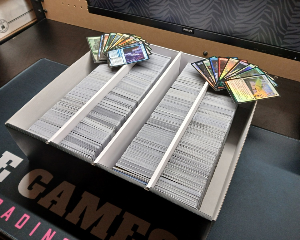 MTG Bulk Lot - Over 4,000 Magic Cards – Commons/Uncommons with 20 Rares ...