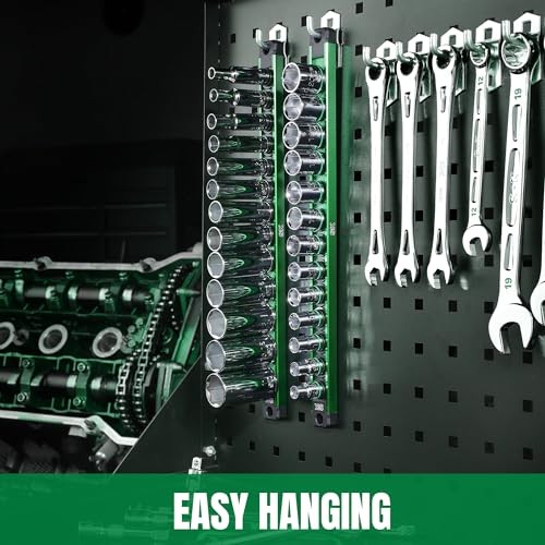 3/8" Drive Socket Set Metric Sockets, 13-Piece 10-22mm, SuperKrome Deep ...