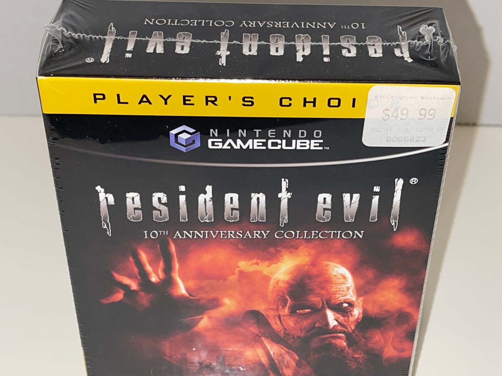 Resident Evil 10th Anniversary Collection Nintendo Gamecube GAMESTOP ...