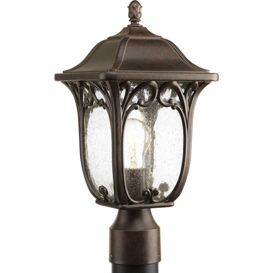 NIB Outdoor Progress-Lighting 1-Bulb Aluminum POST Lamp LIGHT (Post Not ...