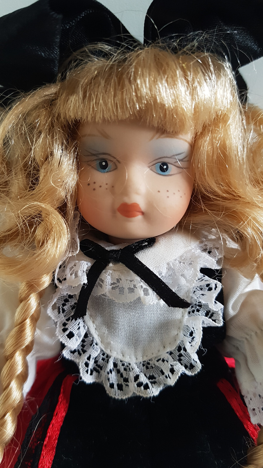 Porcelain Doll Statue Room Decoration Children Toys Vintage Girl | eBay