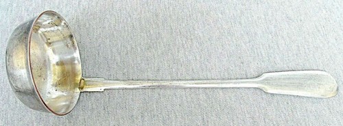 Fraget Norblin Poland Art deco silver plated soup ladle, signed, early ...