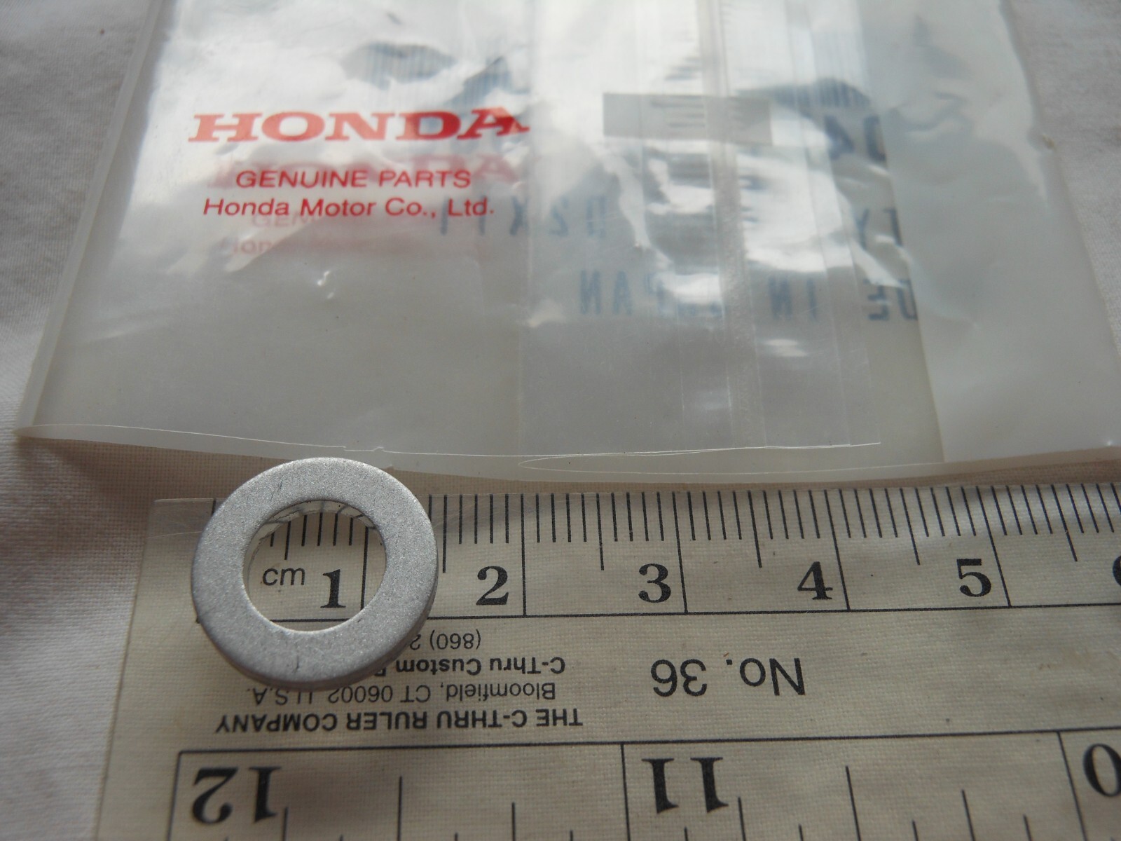 Honda, NOS, CB1000, CX500, GL1000, PC800, Gasket (8mm), # 90471-580-000 ...