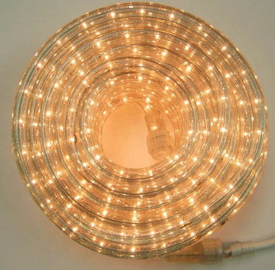 Flexilight® 2-Roll Clear Rope Light Strip 12V 150Ft 1/2" 13mm 2-Wire ...