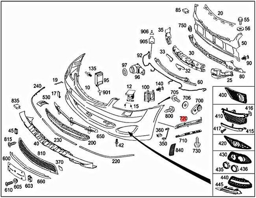 Mercedes-Benz 2218850814 Genuine OEM Support Bracket for sale online | eBay