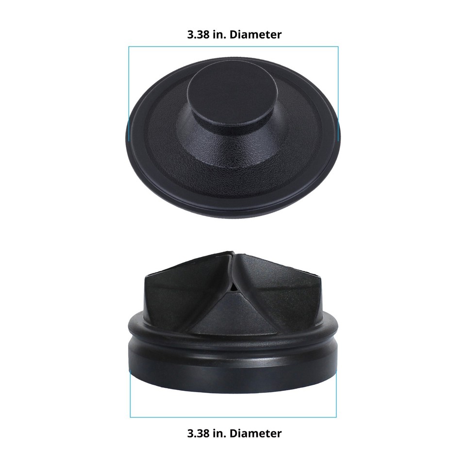 Kitchen Sink Garbage Disposal Plastic Stopper and Removable Splash ...