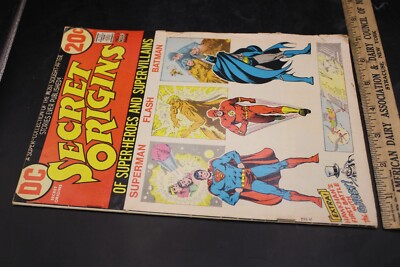 SECRET ORIGINS #1 DC Comics 1973 F9A | eBay