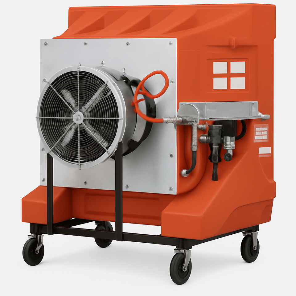 Portable Evaporative Cooler - 36" Direct Drive - 7 Amps - Hazard ...