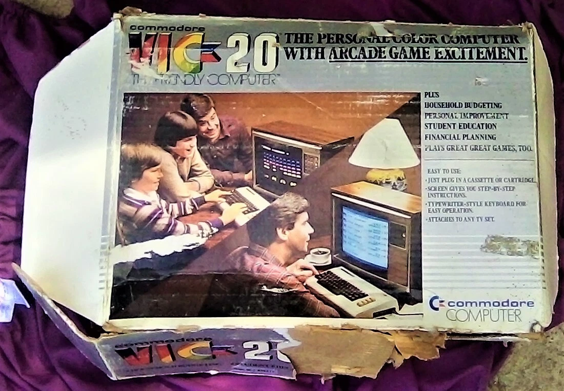 Commodore VIC-20 Personal Color Computer In Original Box, 45% OFF