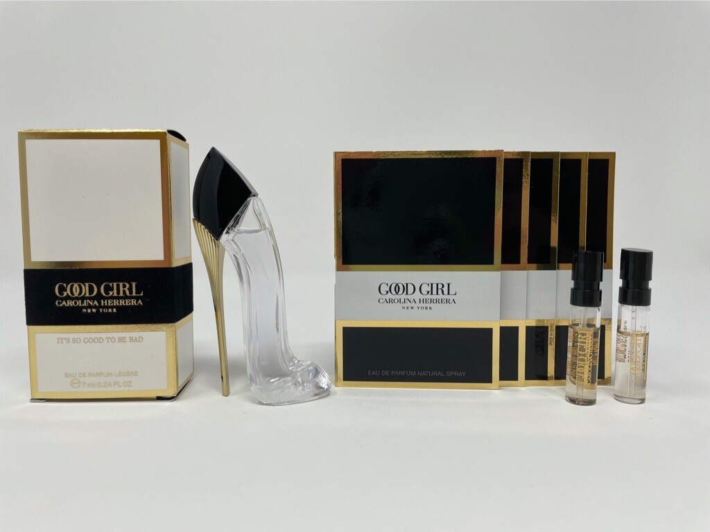 Carolina Herrera Good Girl Legere .24 OZ Mini w box & 2 Good Girl ...