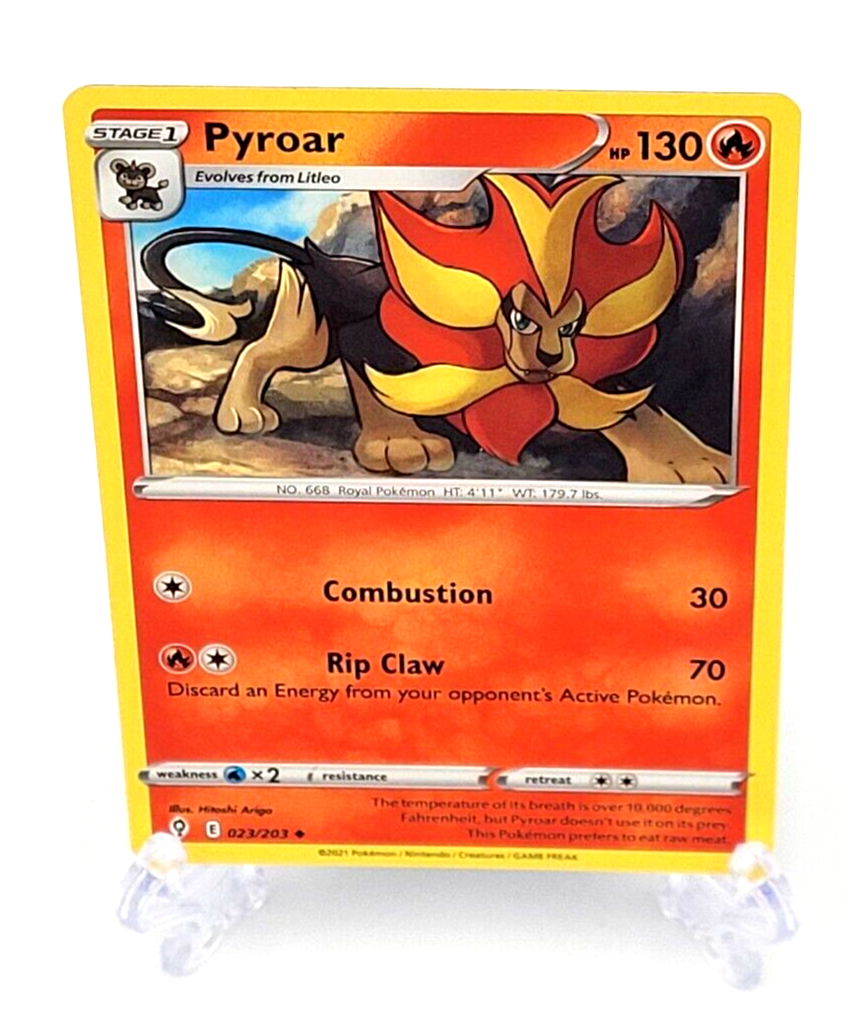 Pyroar Card Promo