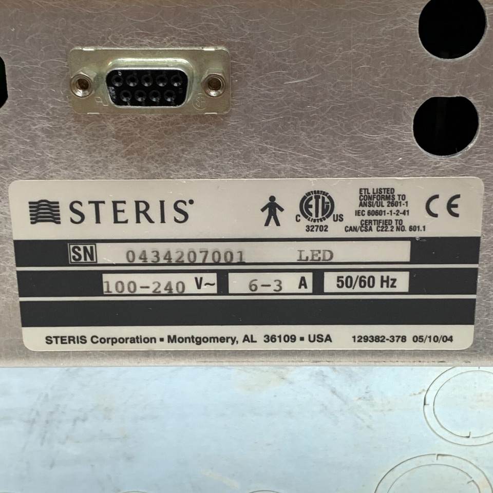 Steris Harmony REF LED, Fiberoptic Dual Wall Control | eBay