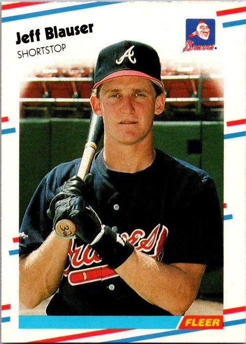 1988 Fleer #533 Jeff Blauser | eBay