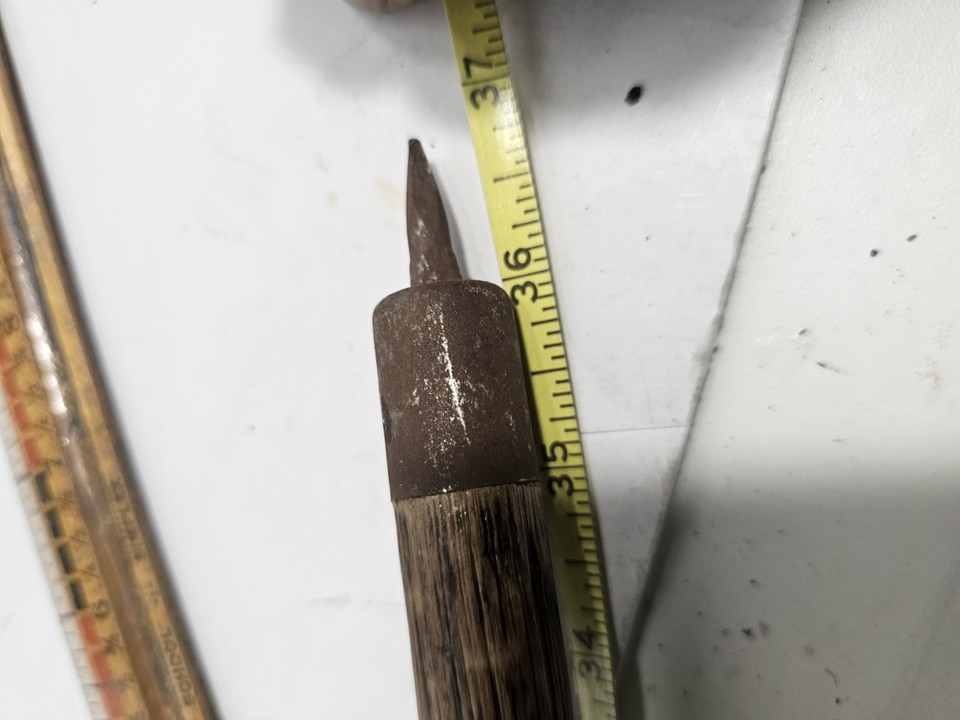 Vintage 36" German European Walking Stick With 7 Travel Badges Natural ...