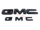 NEW 2021-2024 GMC Yukon Yukon XL GM Front & Rear All Black Emblem Kit ...
