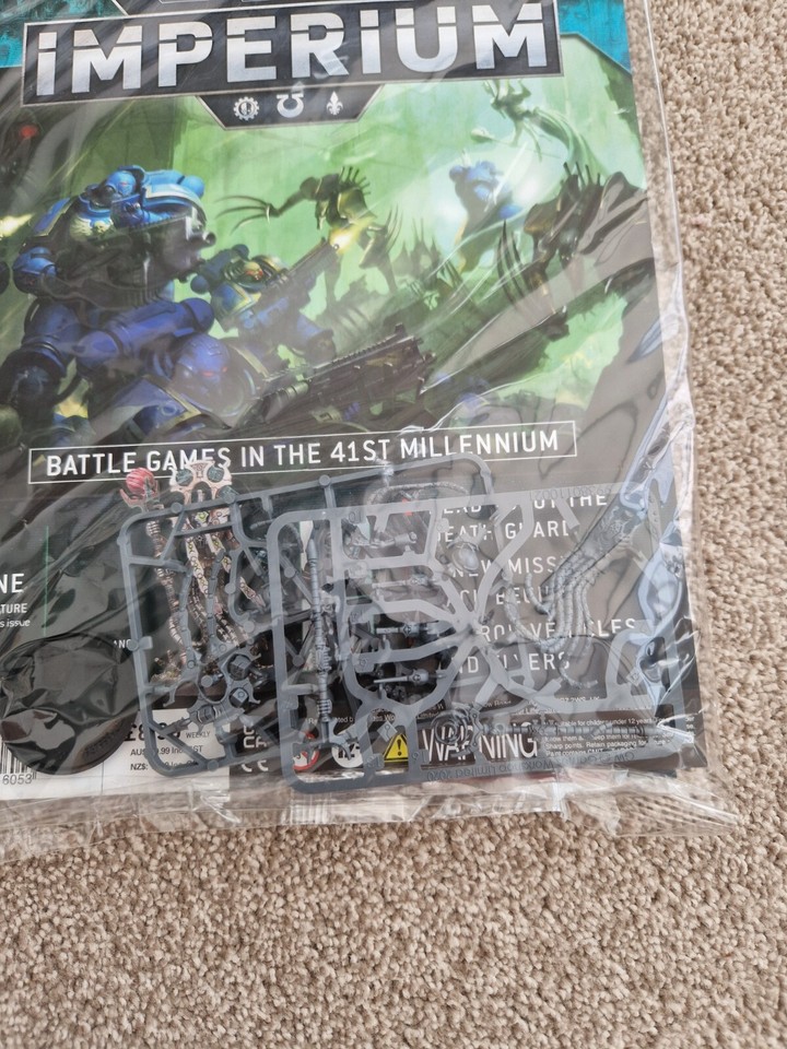 GAMES WORKSHOP WARHAMMER 40K IMPERIUM ISSUE 41 NECRON CHRONOMANCER ...